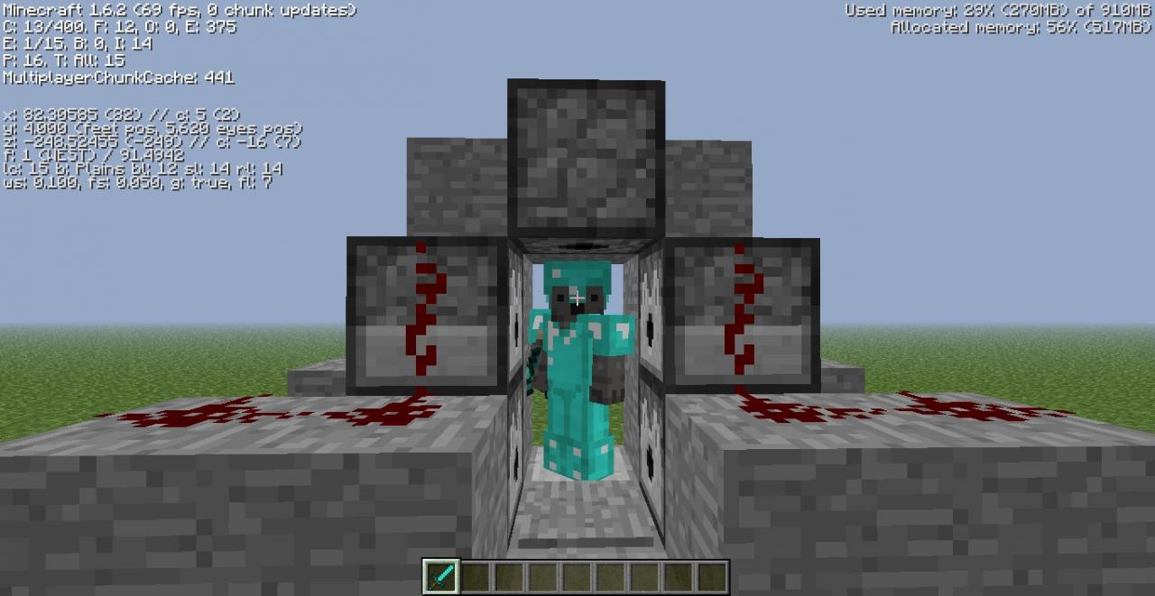 auto armor Minecraft Map