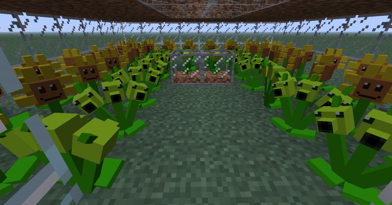 PVZ Herb House Minecraft Map