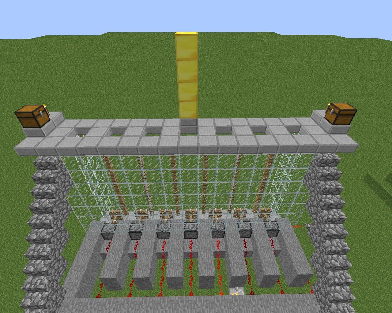 Rooster Teeth Connect Four Minecraft Map