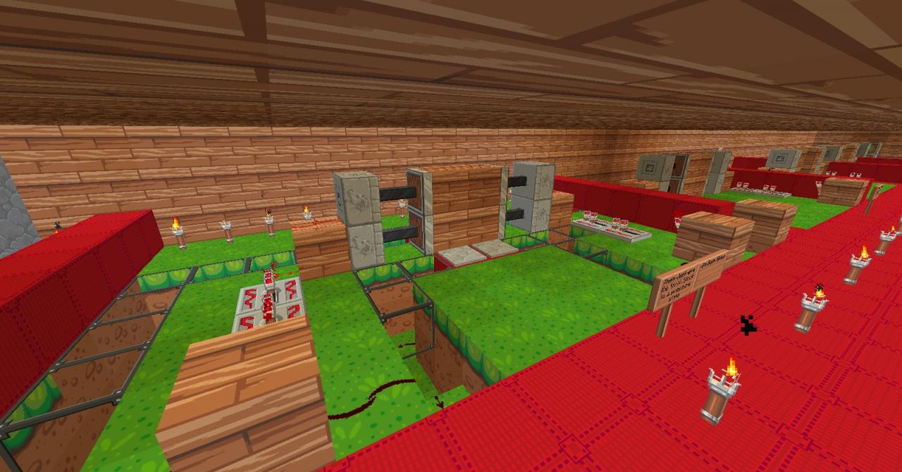 Piston/Redstone Tutorials 1.7.4 Minecraft Map