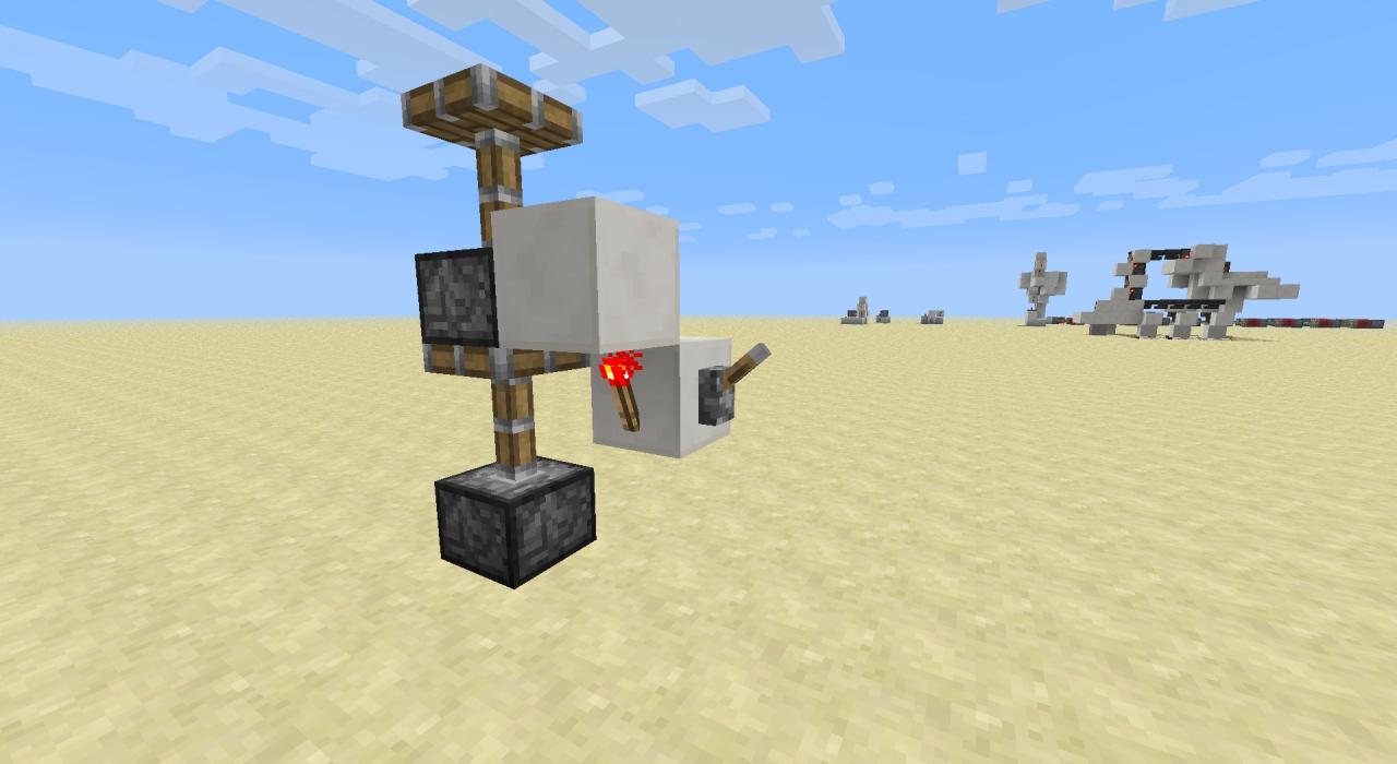 Ultra Compact Piston Extender - 1-wide - Tileable Minecraft Map