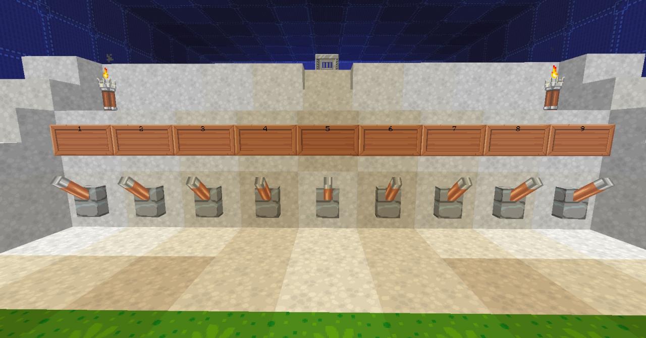 Piston/Redstone Tutorials 1.7.4 Minecraft Map