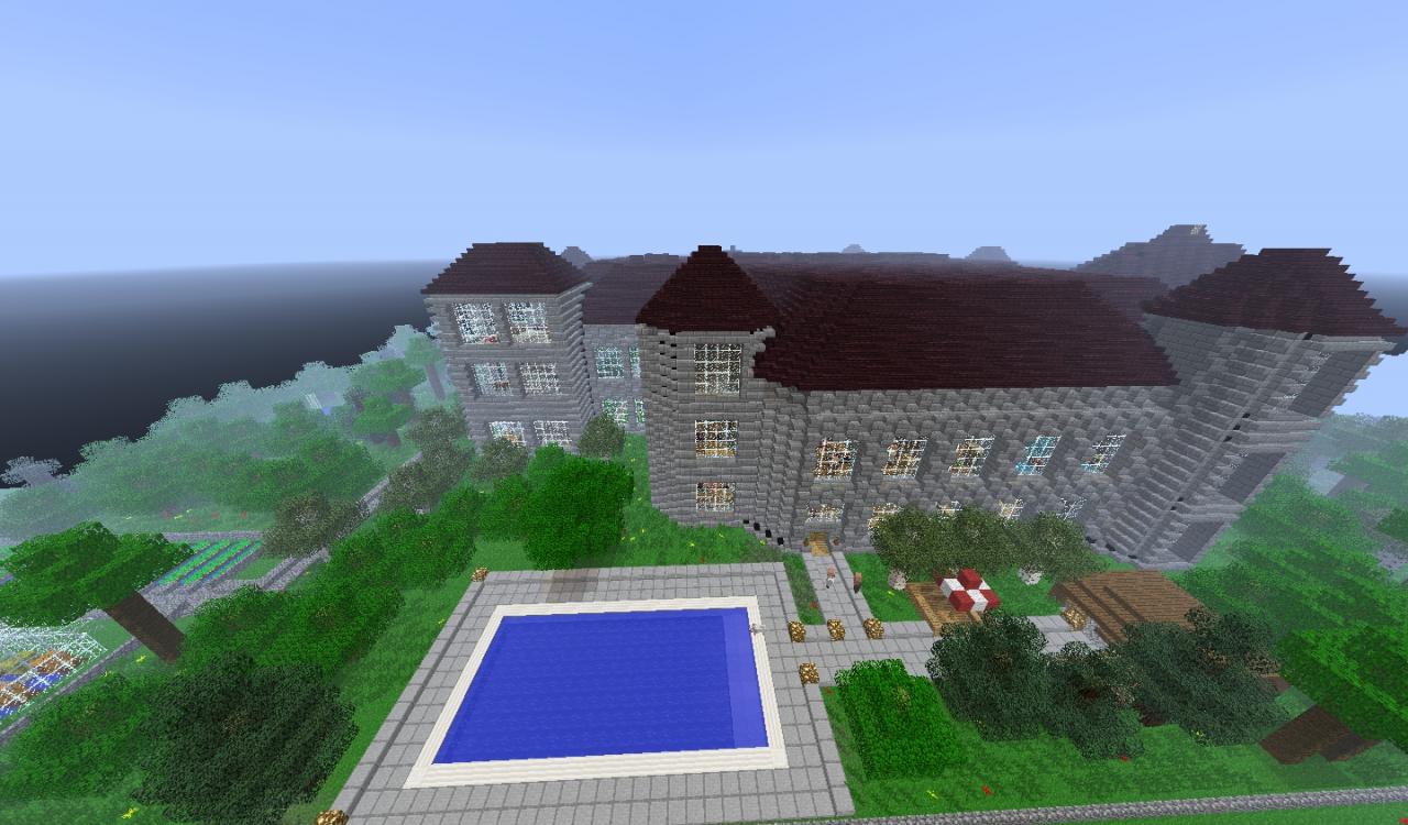 Big mansion Minecraft Map