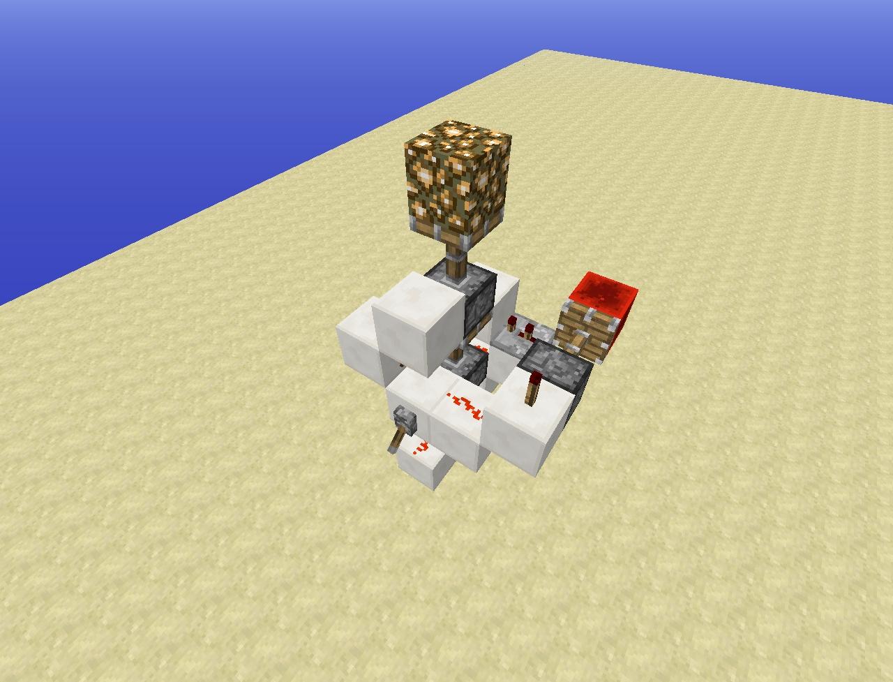 Double extensor upward Minecraft Map