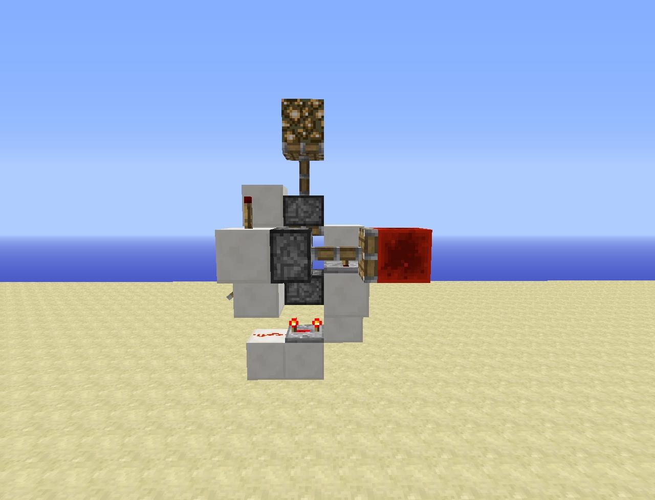 Double extensor upward Minecraft Map