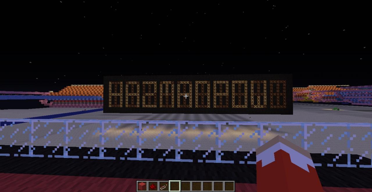 Redstone QWERTY Keyboard Minecraft Map