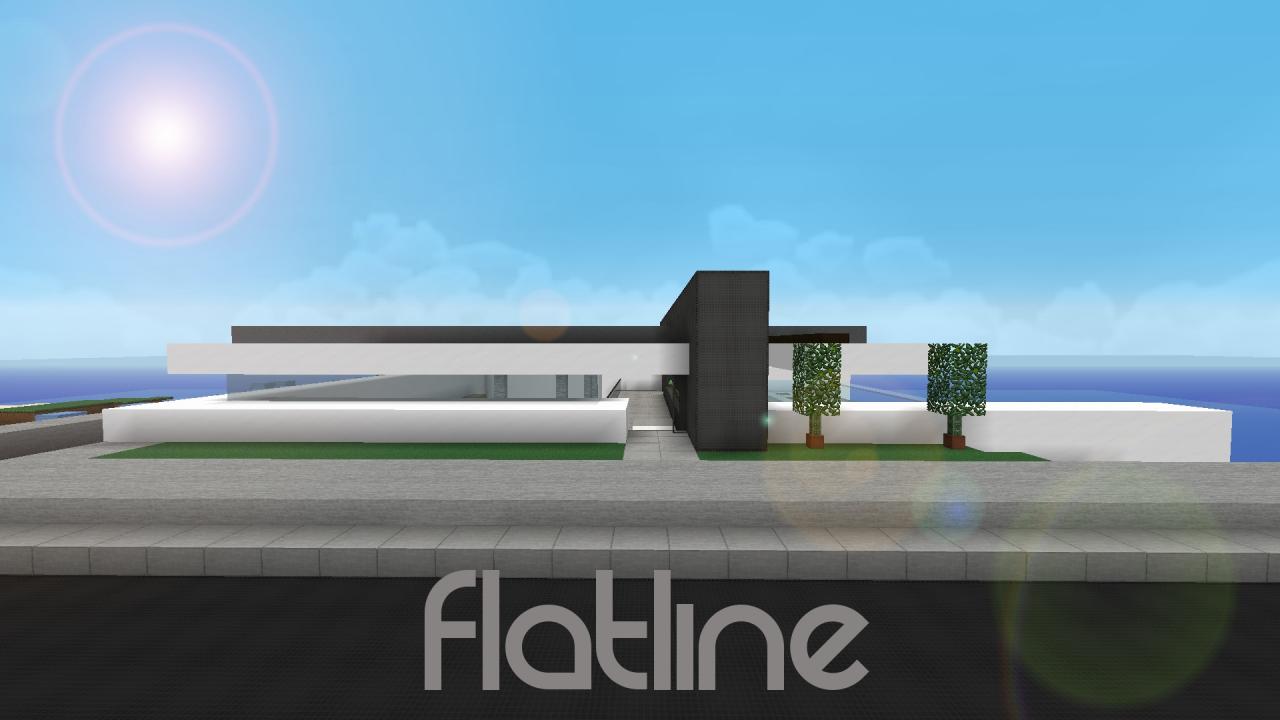 Flatline | Minimalist House Minecraft Map