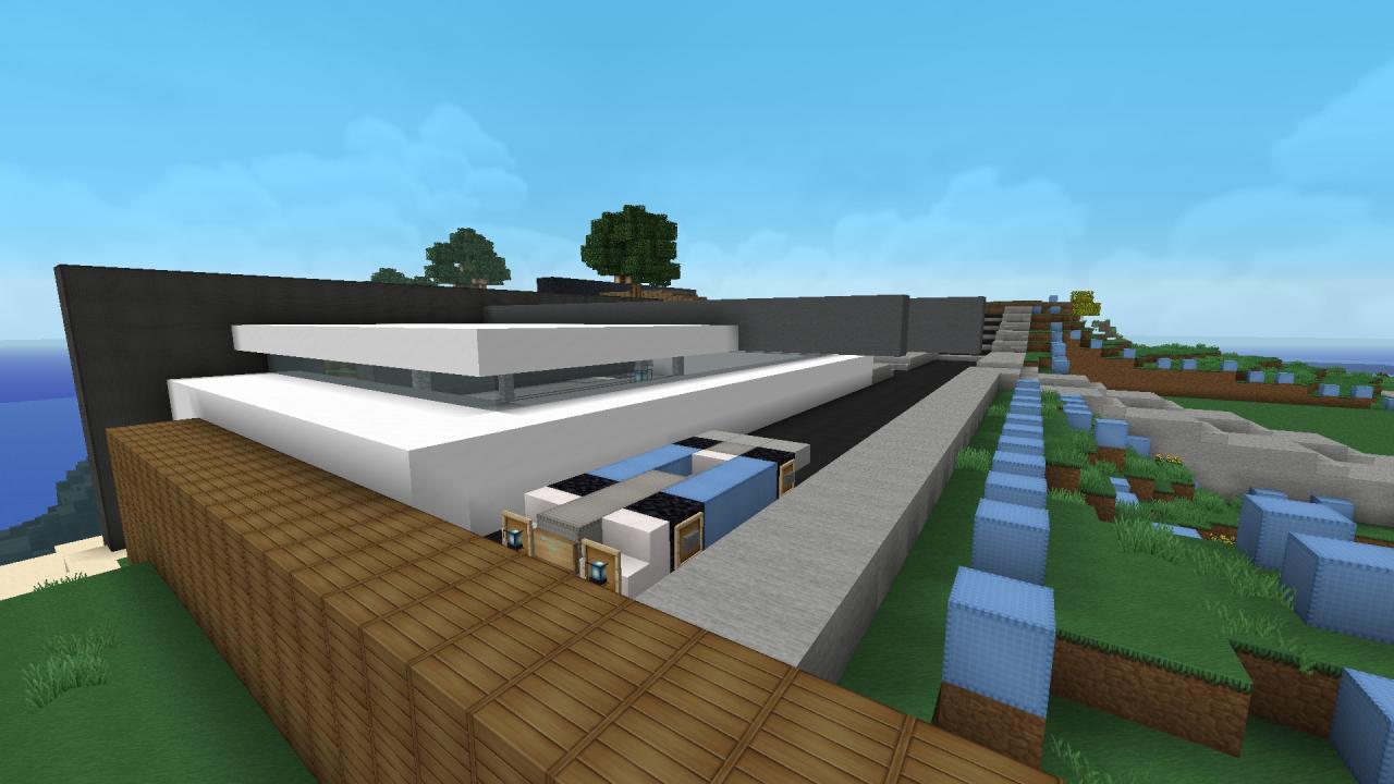 Flatline | Minimalist House Minecraft Map