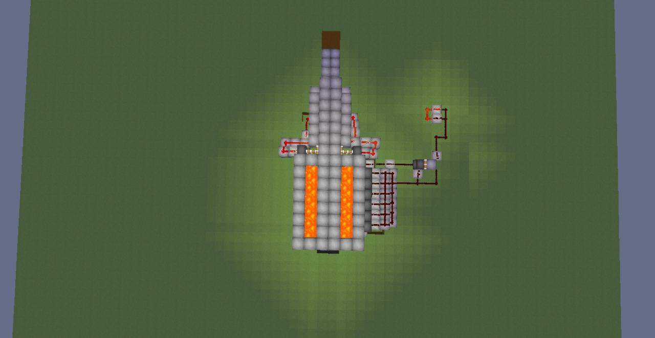 Arrows in fire -Redstone trap Minecraft Map