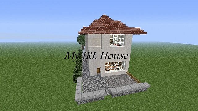 My IRL house 1:1 scale Minecraft Map