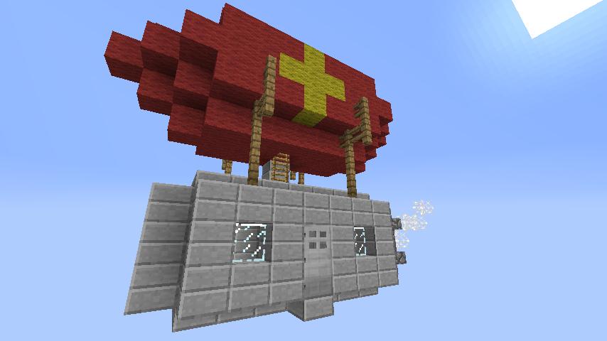 AIRSHIP BATTLE Minecraft Map