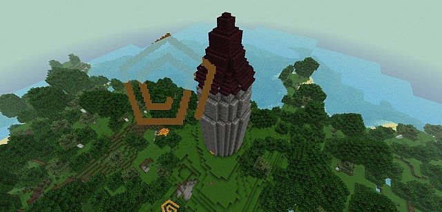 Fire-mage Tower Minecraft Map