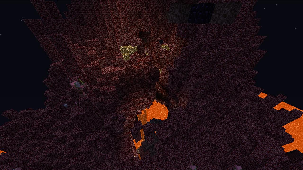 Abandoned Quartz Mine (Stone Mountain) - Nether Empire Entry Minecraft Map