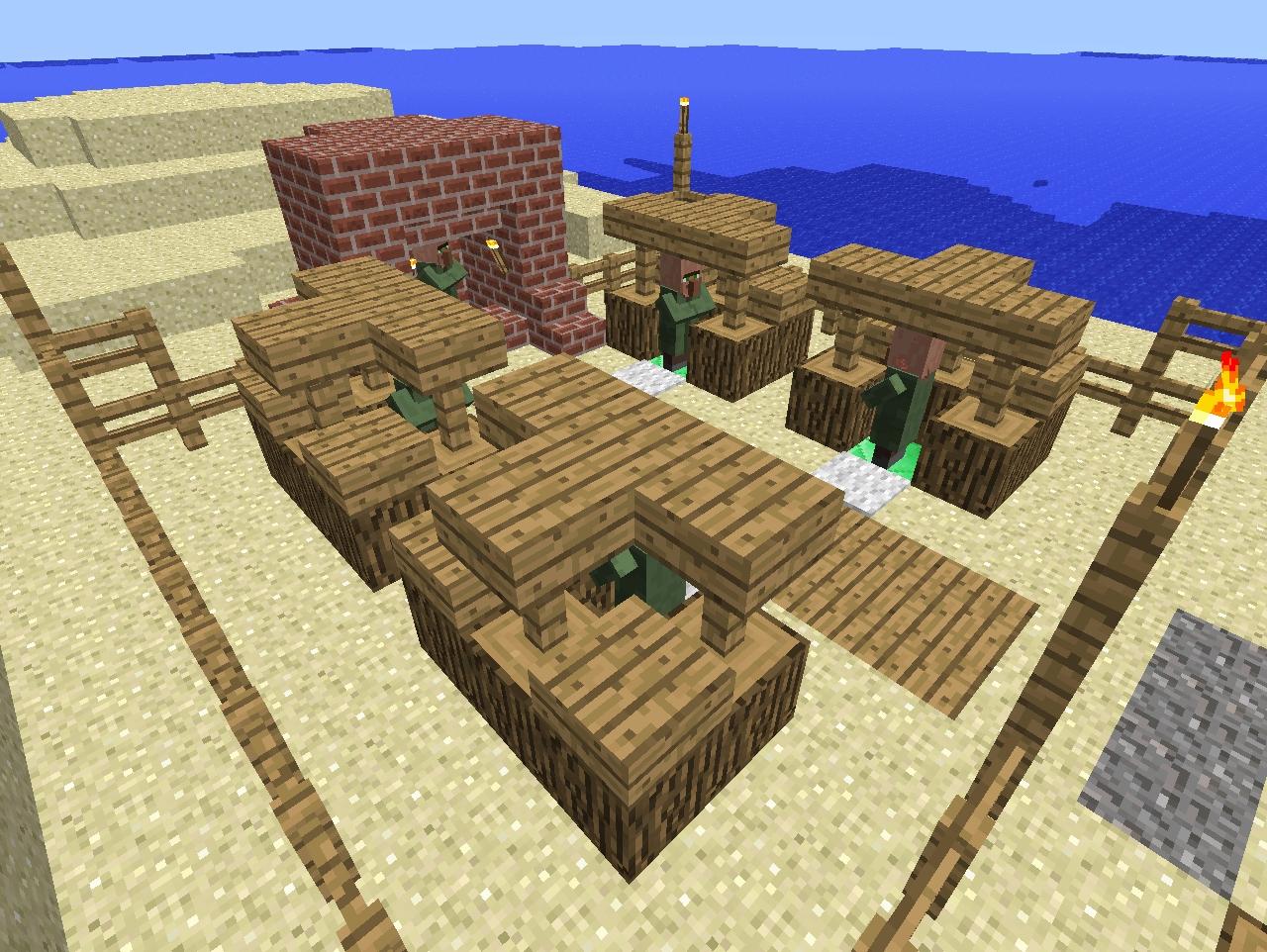 "Survival Den" A minecraft survival island survival. Minecraft Map