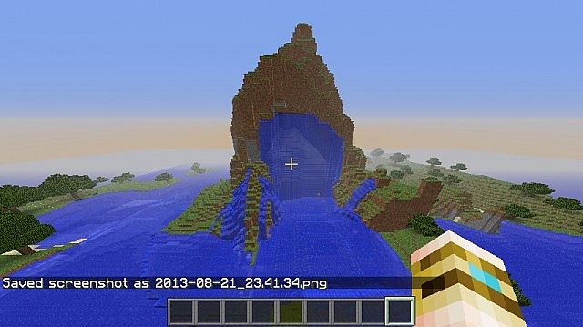 [Survival] Cave With Waterfall Minecraft Map