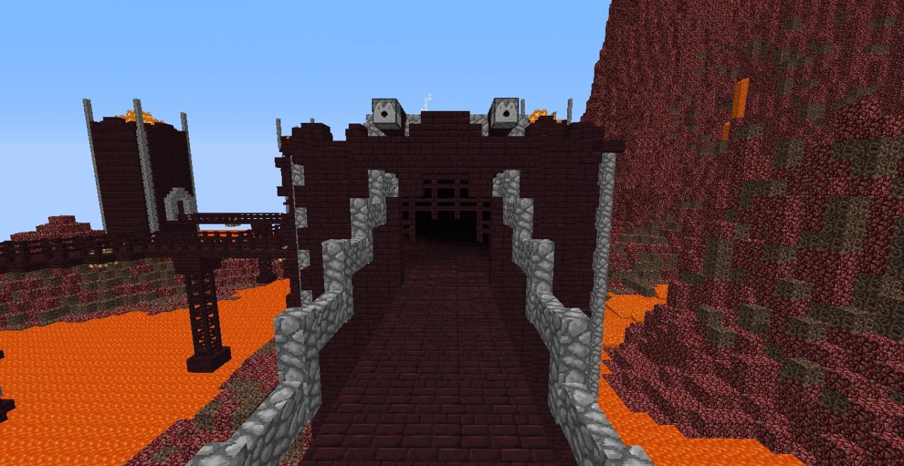 Nether Empire. Minecraft Map