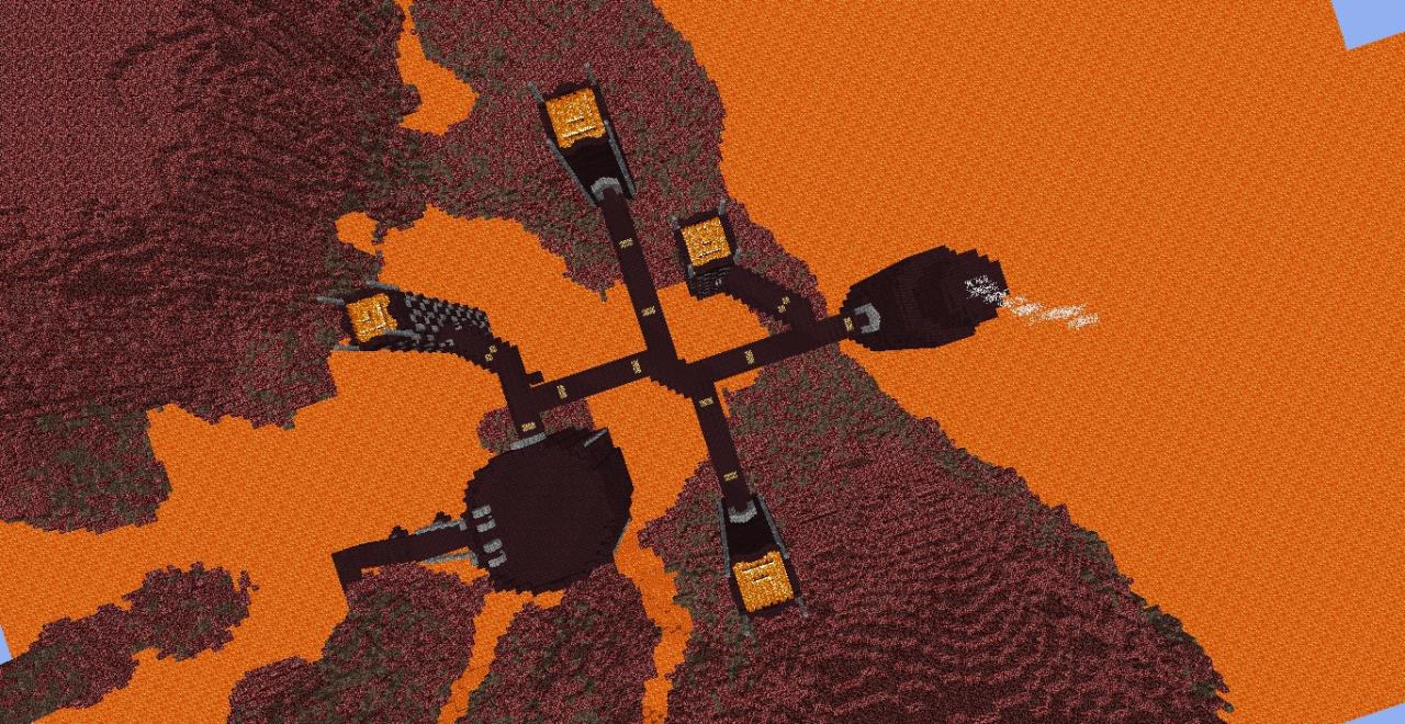 Nether Empire. Minecraft Map