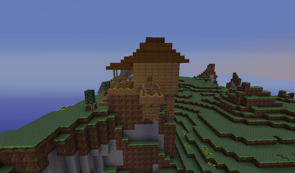 Cliffside House Minecraft Map