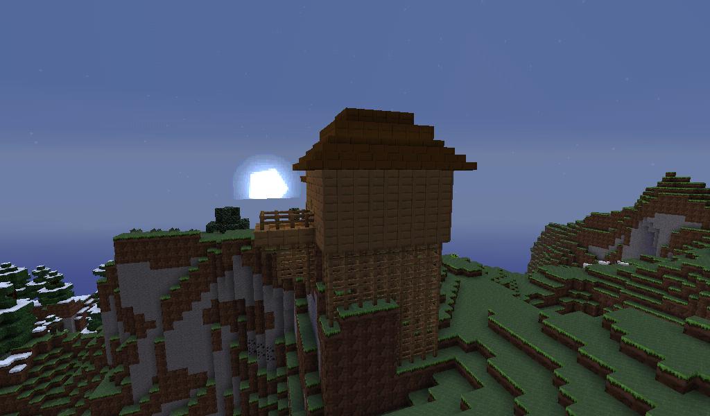 Cliffside House Minecraft Map