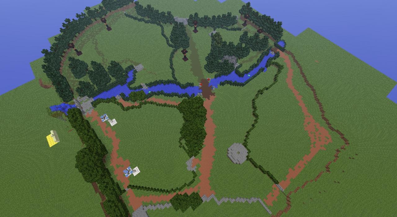 Dota 2 map/minigame Minecraft Map