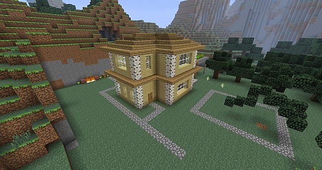 Ranch Style House Minecraft Map