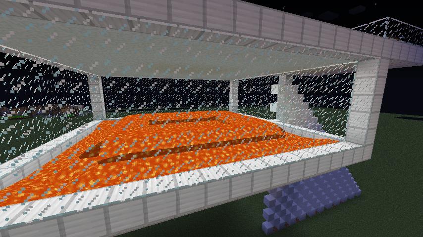 Spleefing minigame Minecraft Map