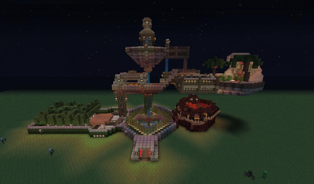 The Icarus Farms Minecraft Map