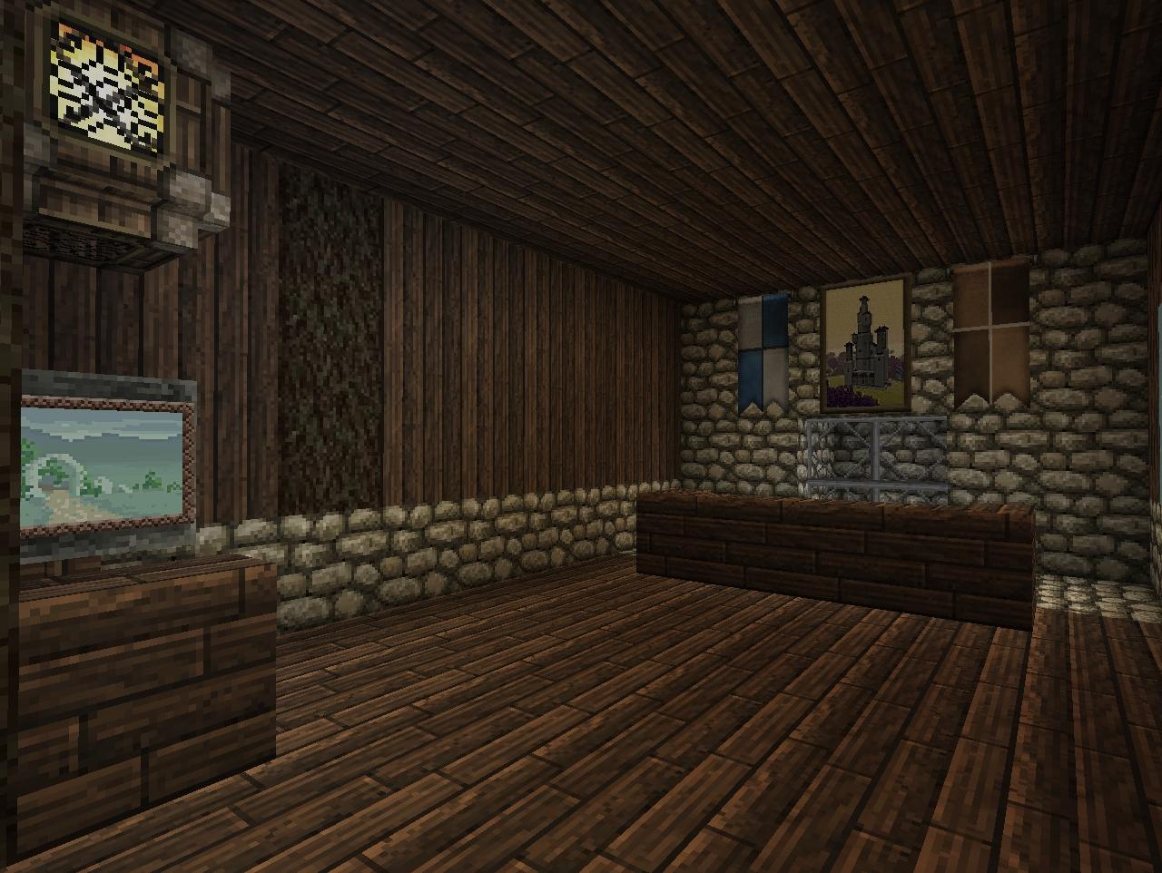 MODERN CABIN Minecraft Map