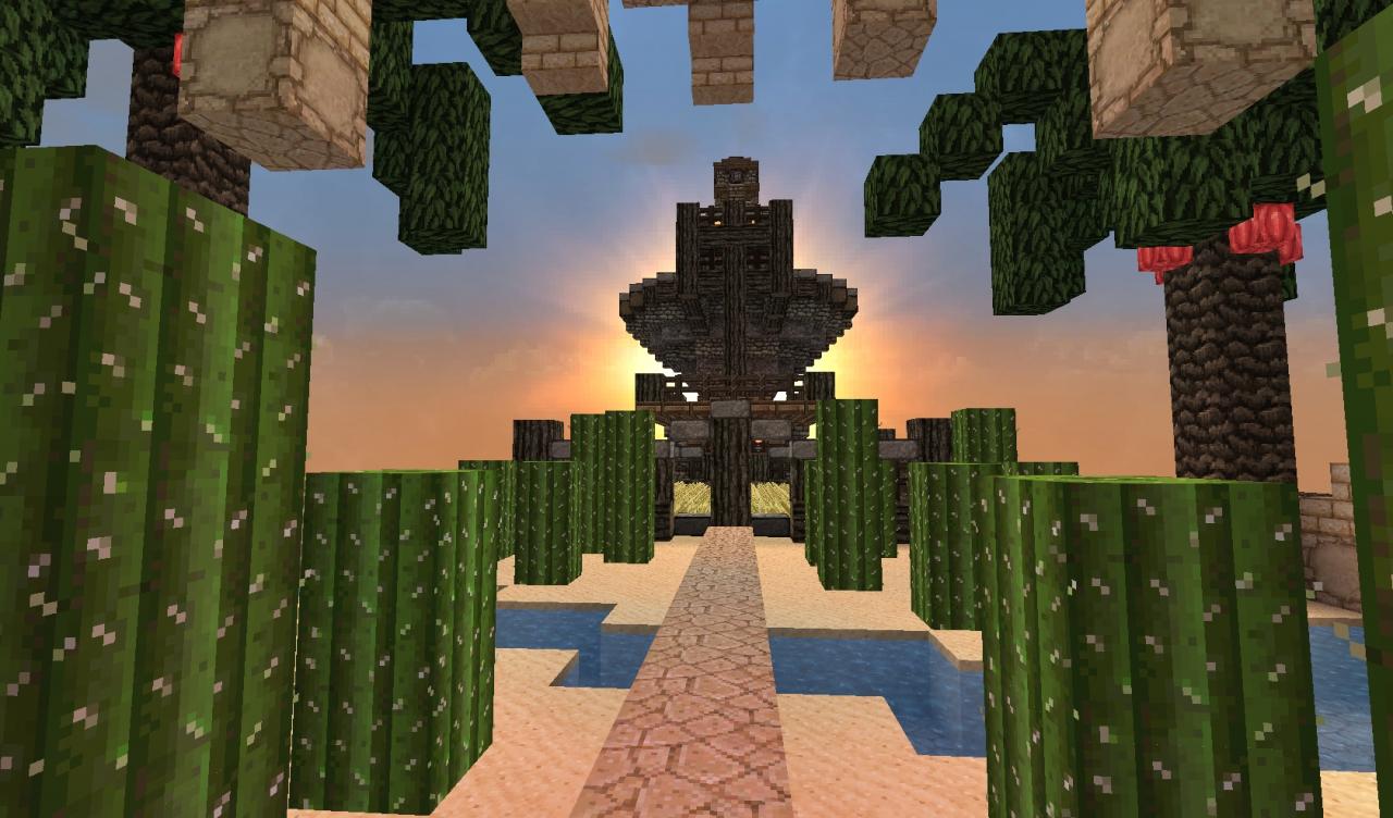 The Icarus Farms Minecraft Map