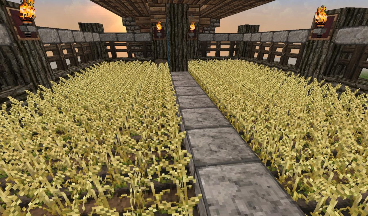 The Icarus Farms Minecraft Map