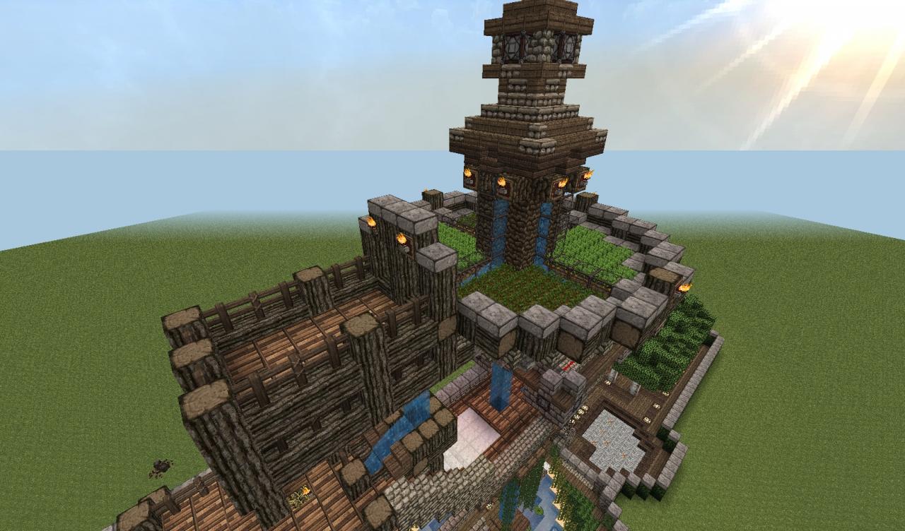 The Icarus Farms Minecraft Map