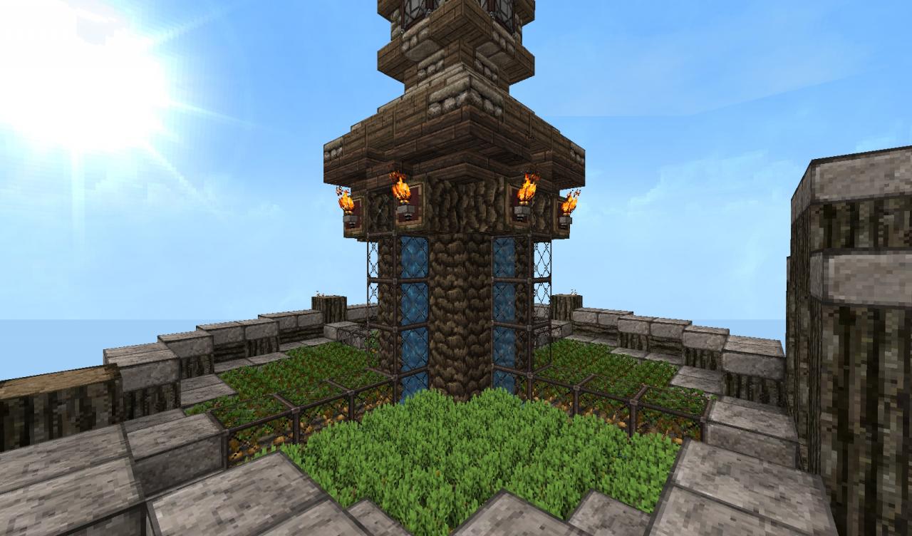 The Icarus Farms Minecraft Map