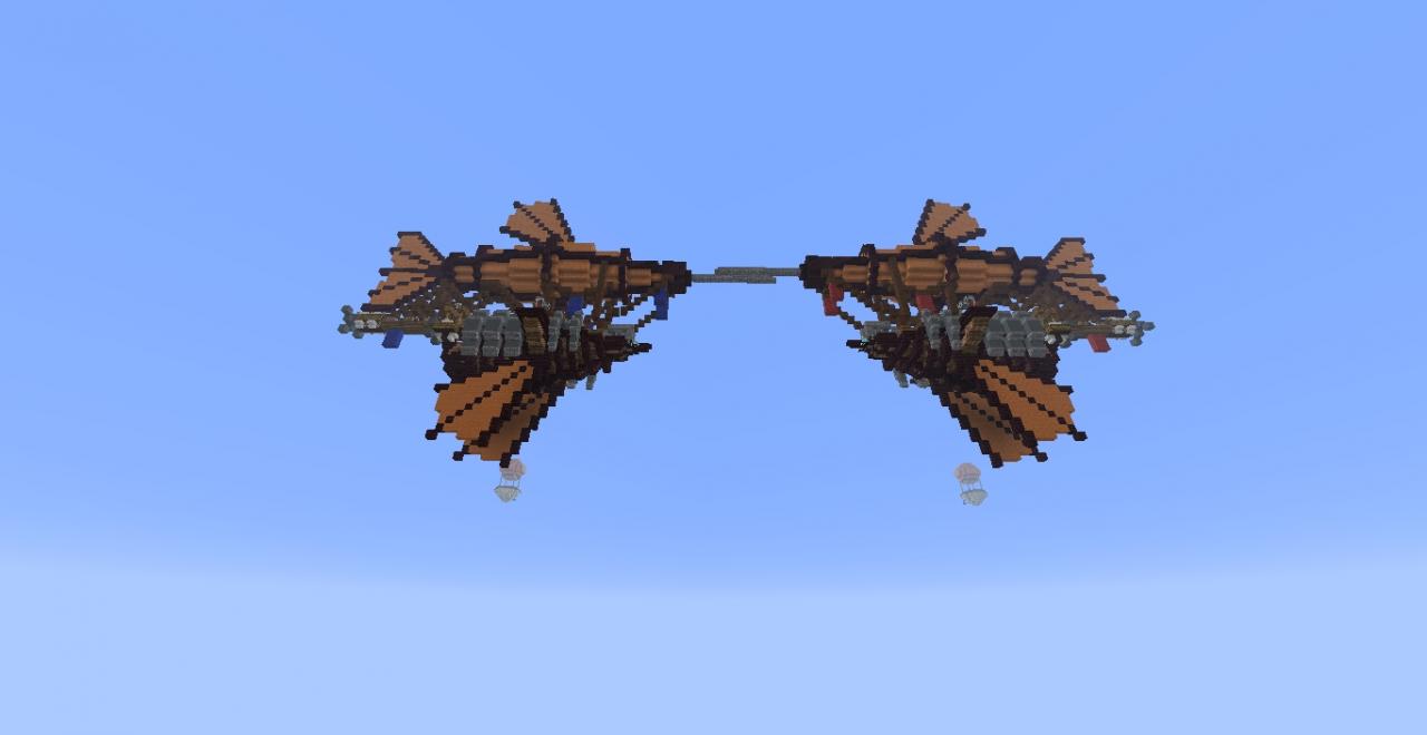 Zeppelin Battle Minecraft Map