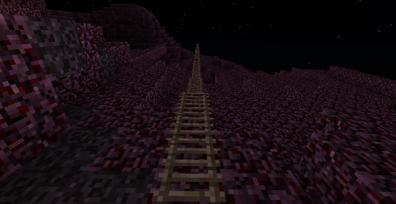 Nether Town: The Fallen World Minecraft Map
