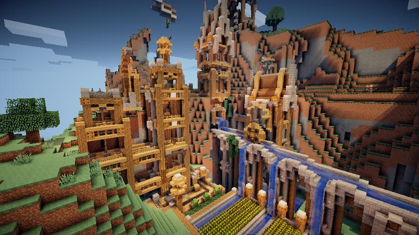 Coaldust - A mining town Minecraft Map