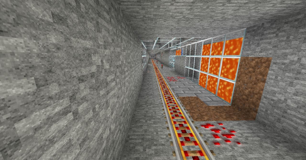 Big roller coster Minecraft Map