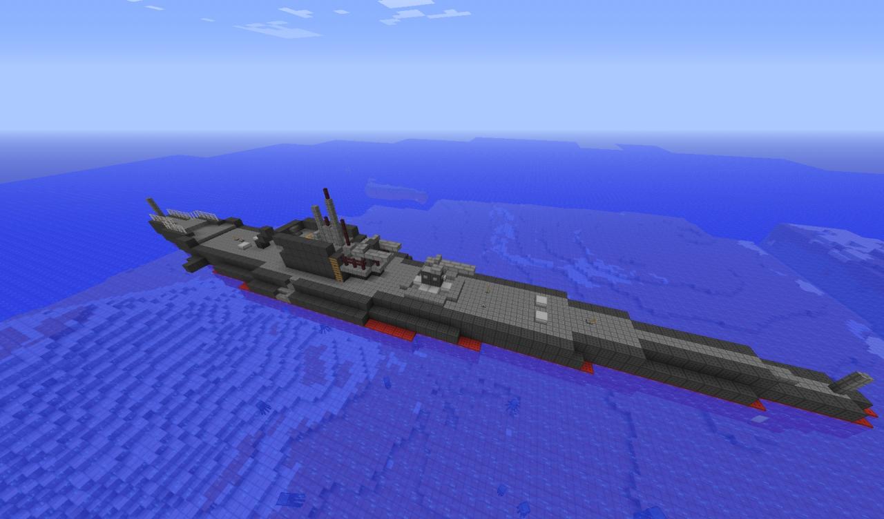 USS Mackerel SS-204 Minecraft Map