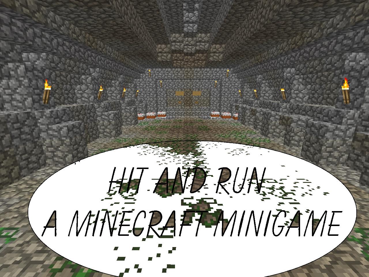 "Hit And Run" A minecraft minigame Minecraft Map