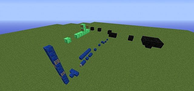 my subbmission for infinite parkour server Minecraft Map