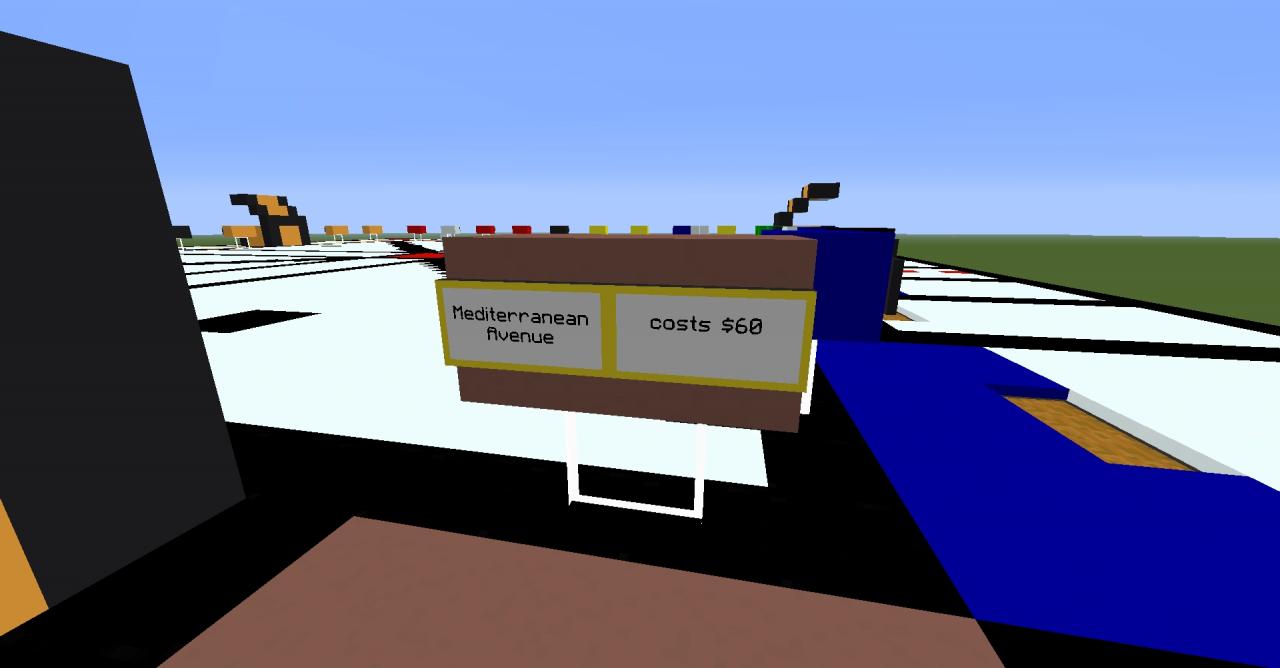 Monopoly Minecraft Map