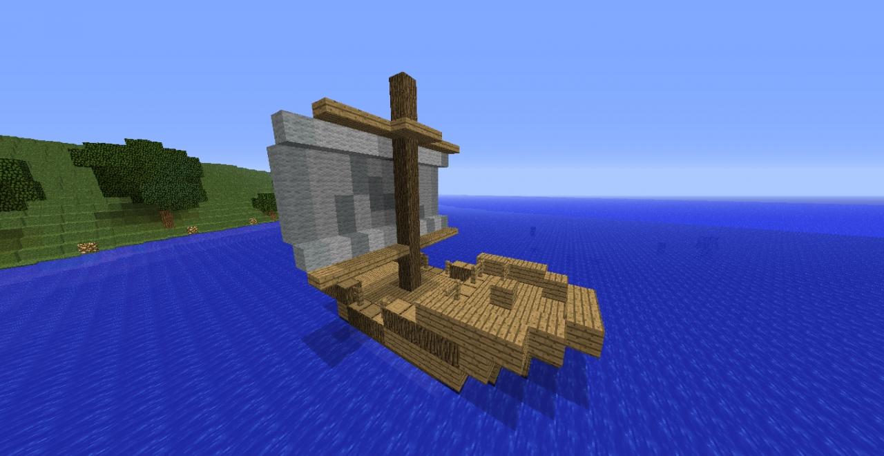 Medevial Boat Minecraft Map