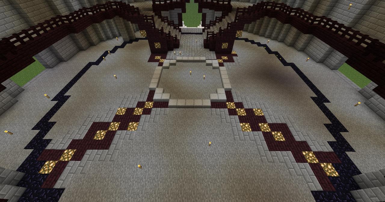 Nether Hub Design Minecraft Map