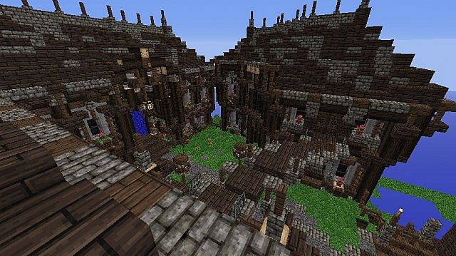 Small Island Village of Deradin Minecraft Map