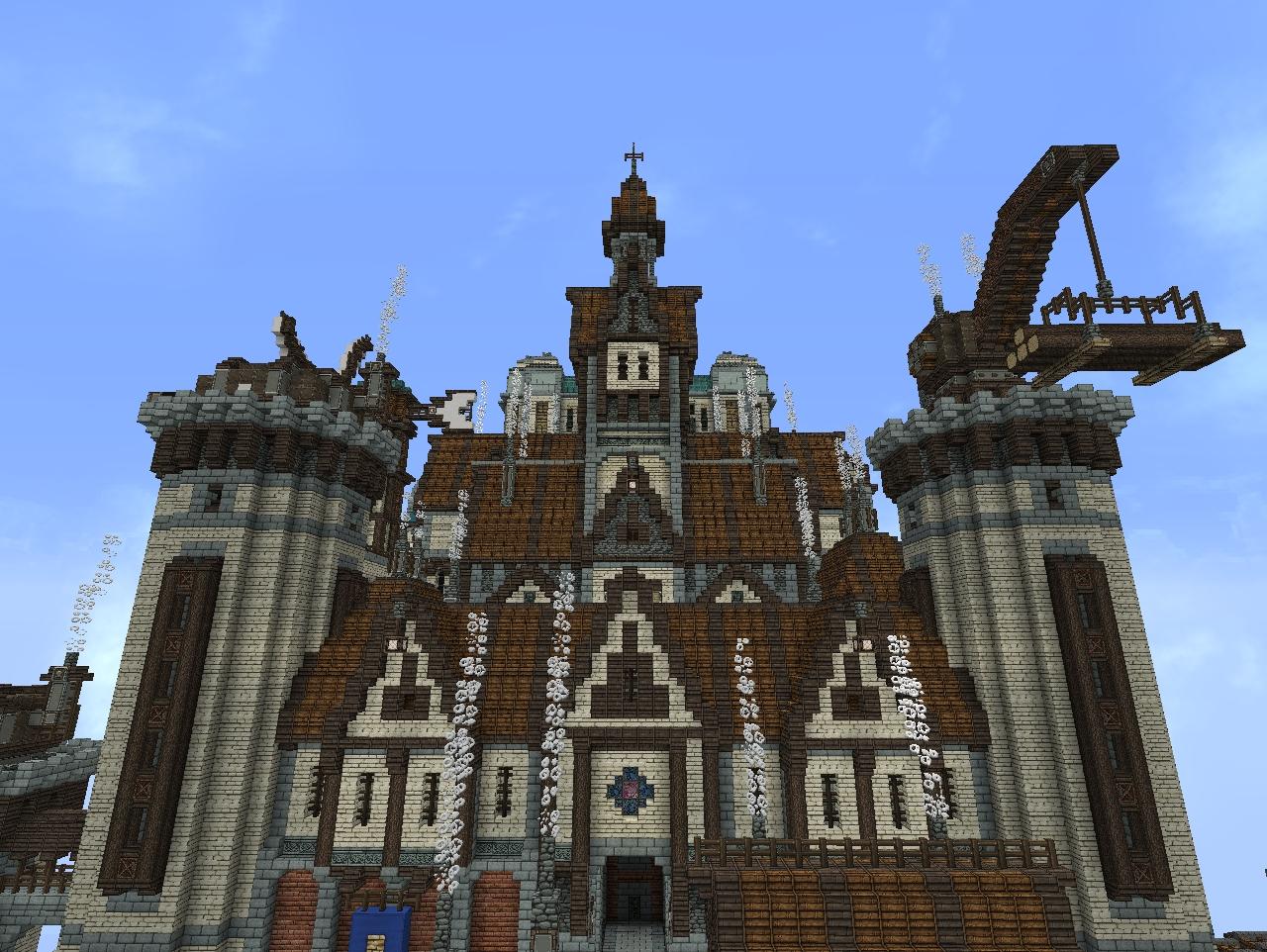 Forgeheart - Outer Wall Section West Minecraft Map