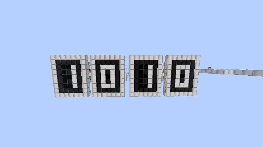 Binary Counter v1.0 Minecraft Map