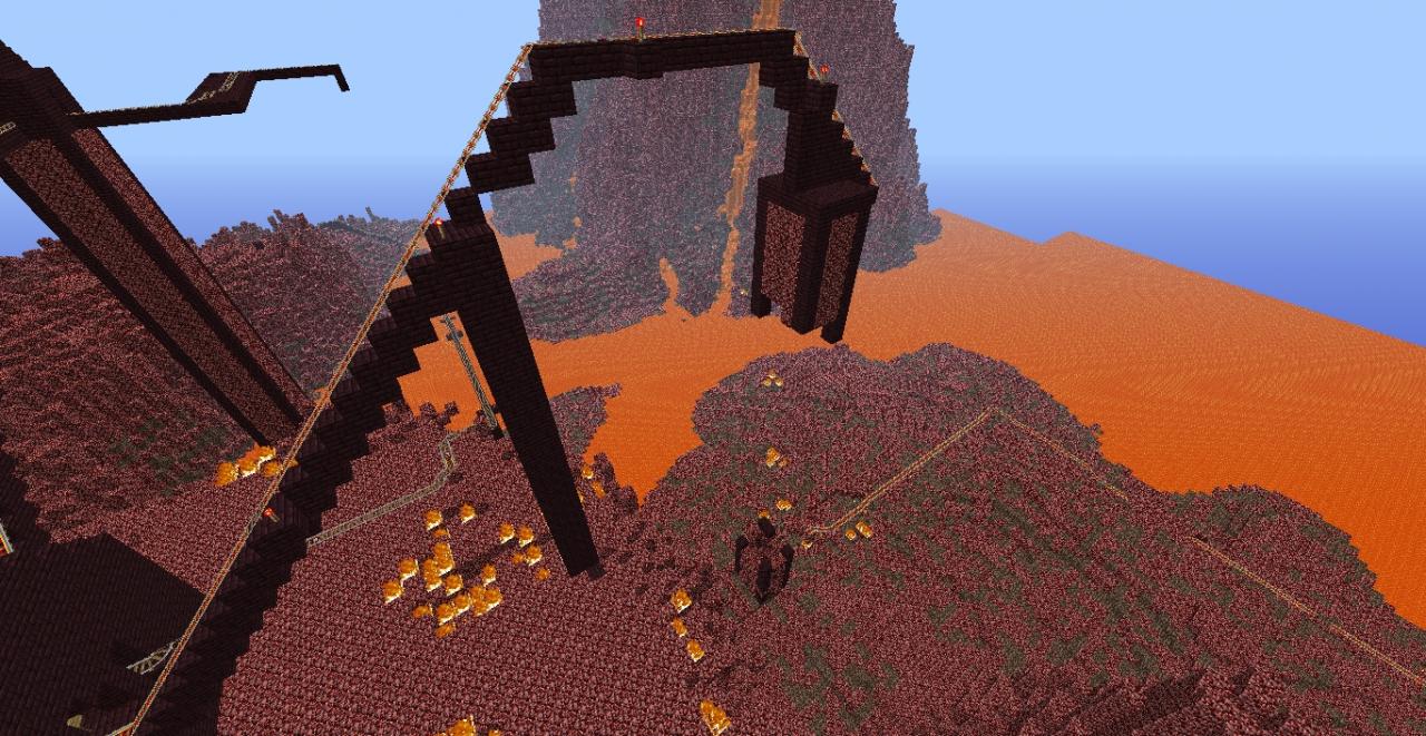 Pigman City -Planet Minecraft Nether Empire Project Minecraft Map