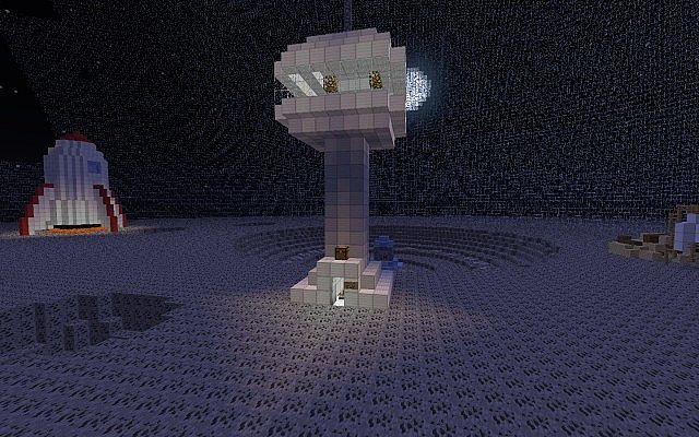 Survival Games Moon Arena Minecraft Map