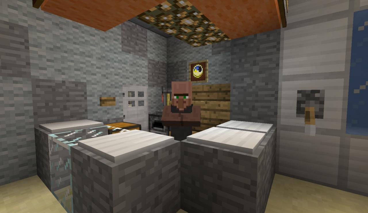 Gas Station & Corner Store Minecraft Map