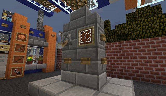 Gas Station & Corner Store Minecraft Map