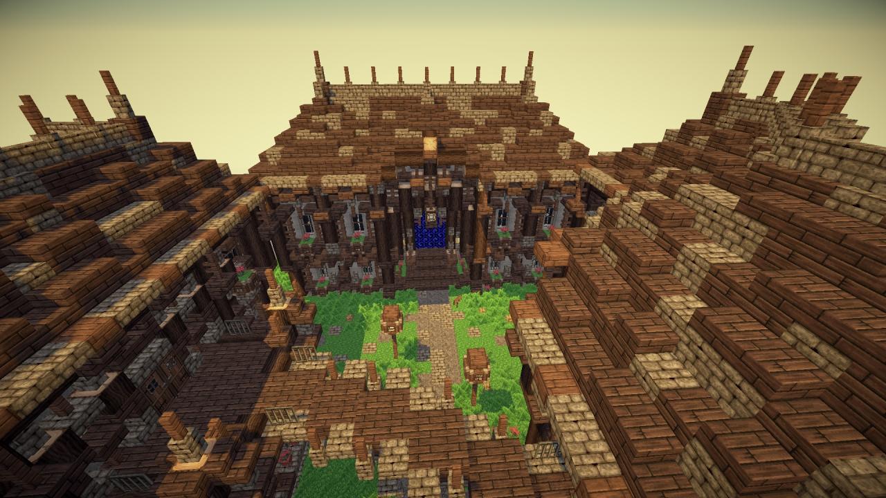 Small Island Village of Deradin Minecraft Map